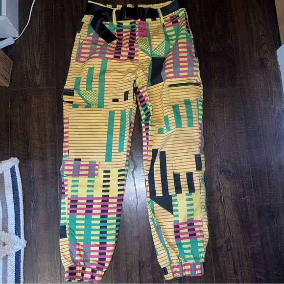 VIP | Pants & Jumpsuits | Vintage Retro Joggers Multicolor 7s 80s 90s ...